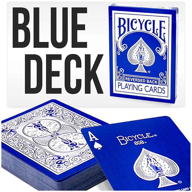 Baralho Bicycle Blue Ice Deck - Baralho Box - Sua loja online de Baralhos