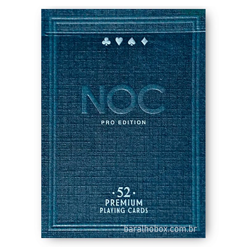 Baralho NOC PRO Azul - Navy Blue - Baralho Box - Sua loja online de ...