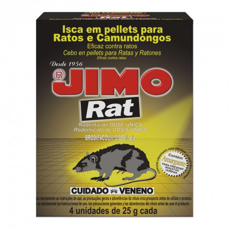 Isca para Rato Jimo 25g c/4 - Higiene, limpeza e descartáveis. Compre ...