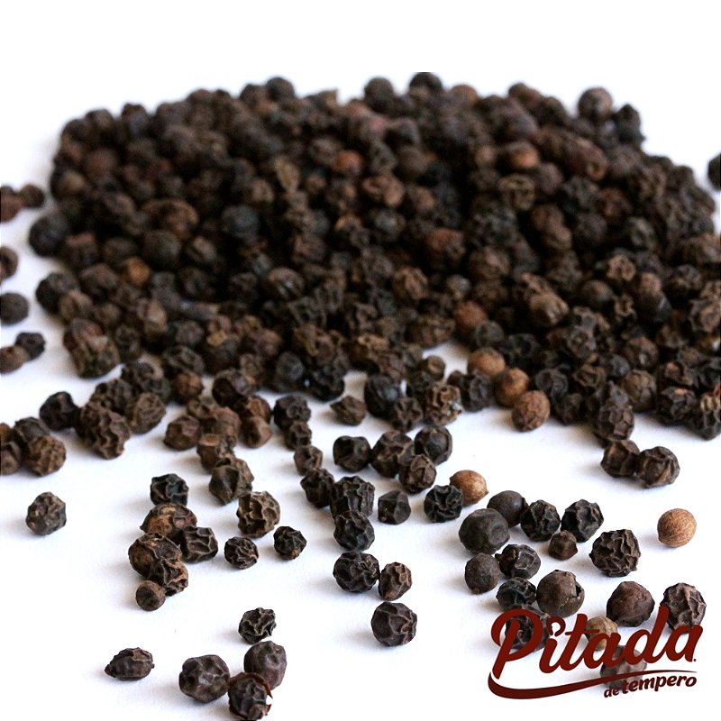 Pimenta Preta ou Pimenta do Reino - Pitada de Tempero | Loja Online
