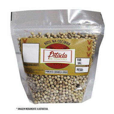 Pimenta Branca - Pitada de Tempero | Loja Online