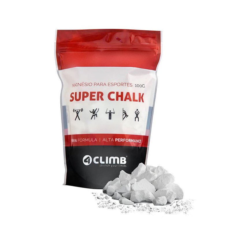 Magnésio Super Chalk 100G 4Climb - Extreme Outdoor