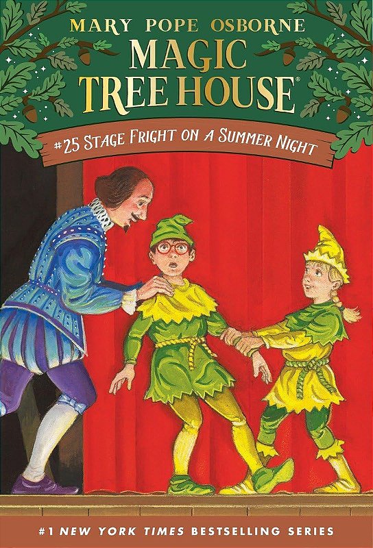 Magic Tree House #25 - Stage Fright on a Summer Night - Jetplay ...