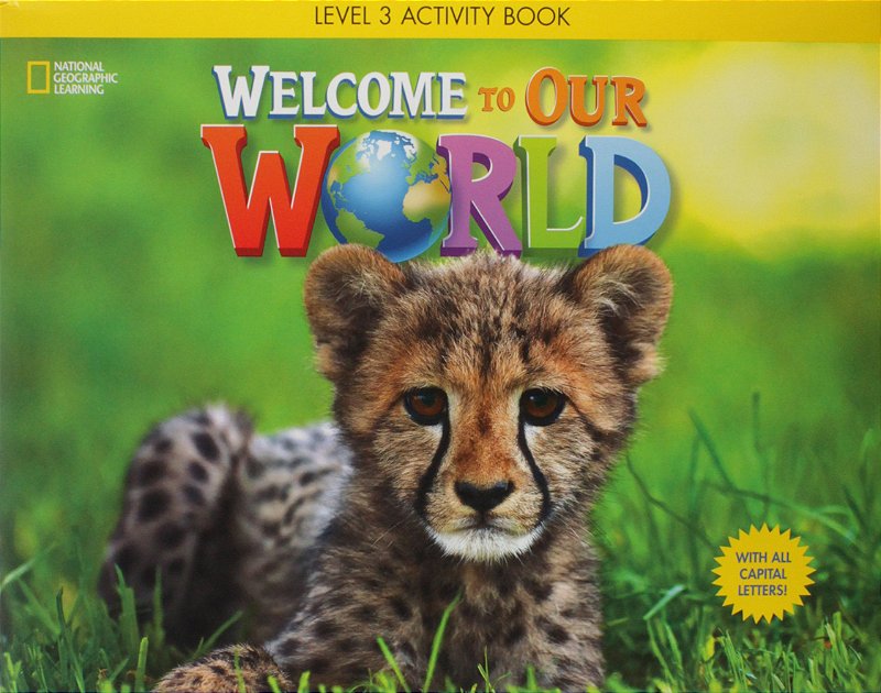 Welcome to Our World 3 - Workbook with Audio CD - ALL CAPS - Jetplay ...