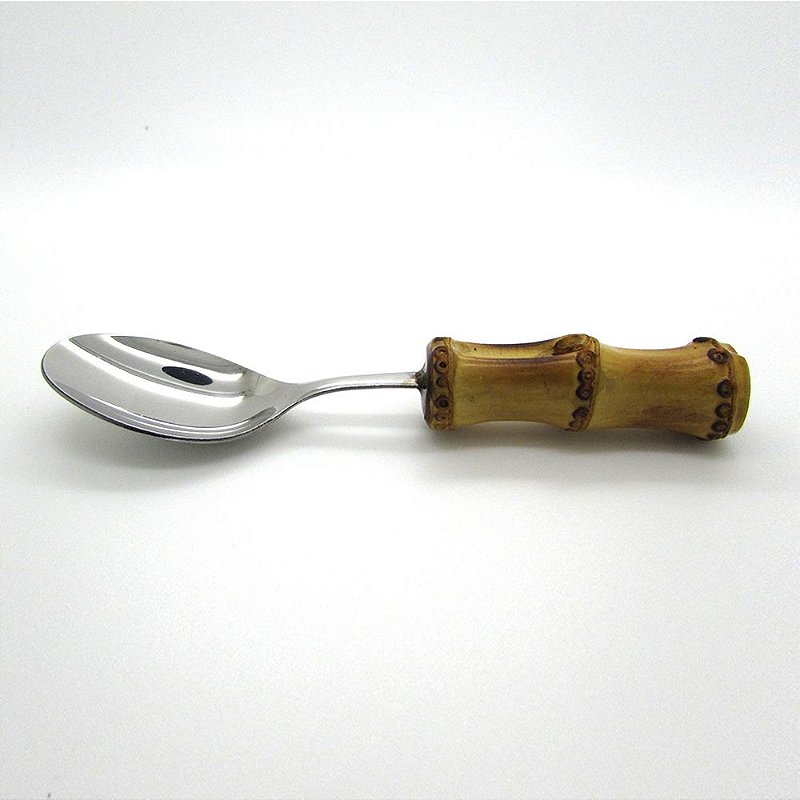 COLHER DE CHÁ DE BAMBU - UNIDADE - A2 HOME DECORACOES LTDA