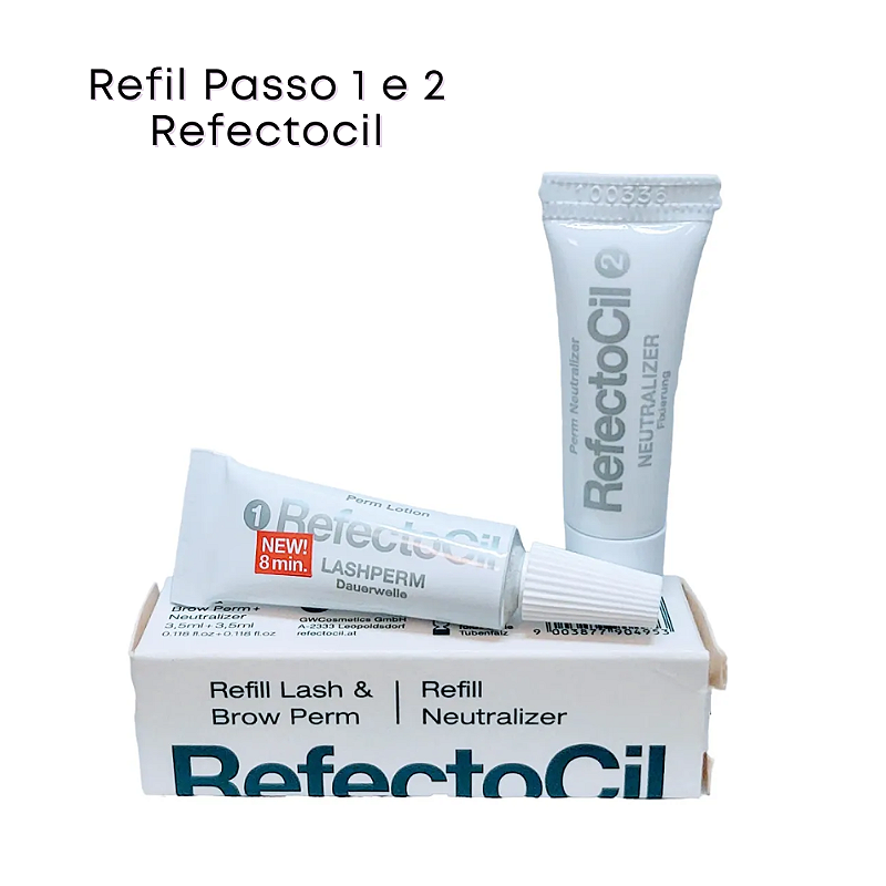REFIL EYELASH CURL PERM/NEUTRALIZER REFECTOCIL - Loja Pigment Art