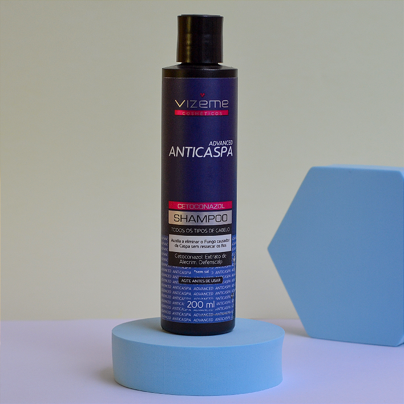 Shampoo Anticaspa Advanced com cetoconazol - Elimine a caspa! - Vizeme ...