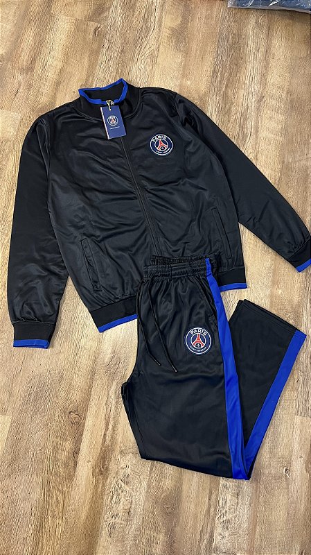 CONJUNTO PSG (black/blue) - Corre de Rua
