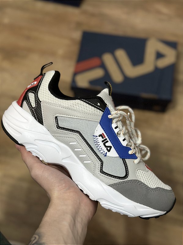 FILA FRESH (cinza) - Corre de Rua