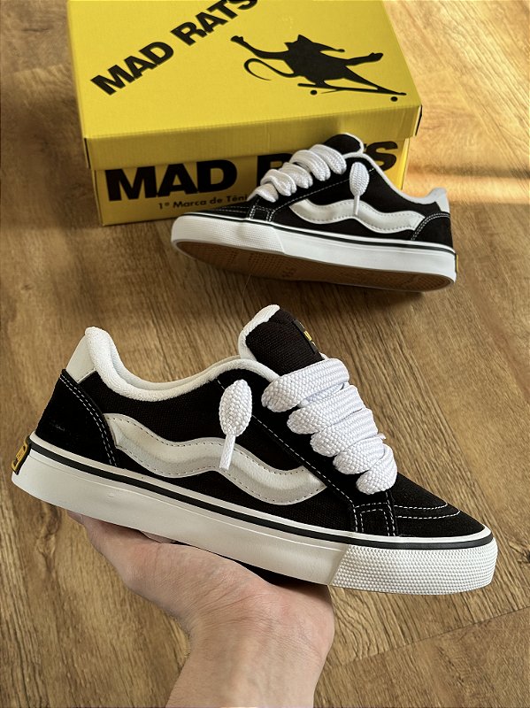 MAD RATS BULKY CLASSIC 90 (preto) - Corre de Rua