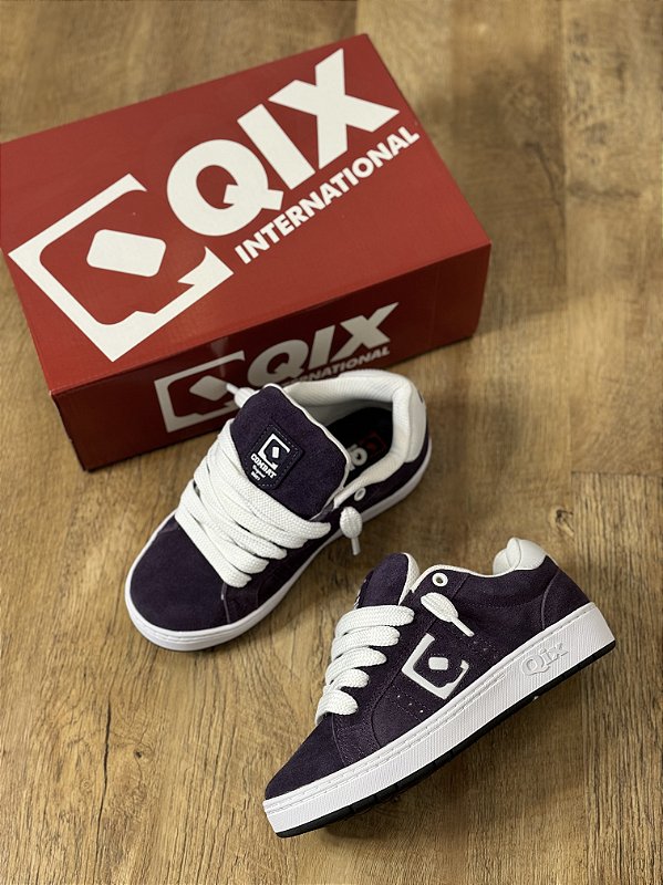 QIX COMBAT SUEDE (roxo) - Corre de Rua