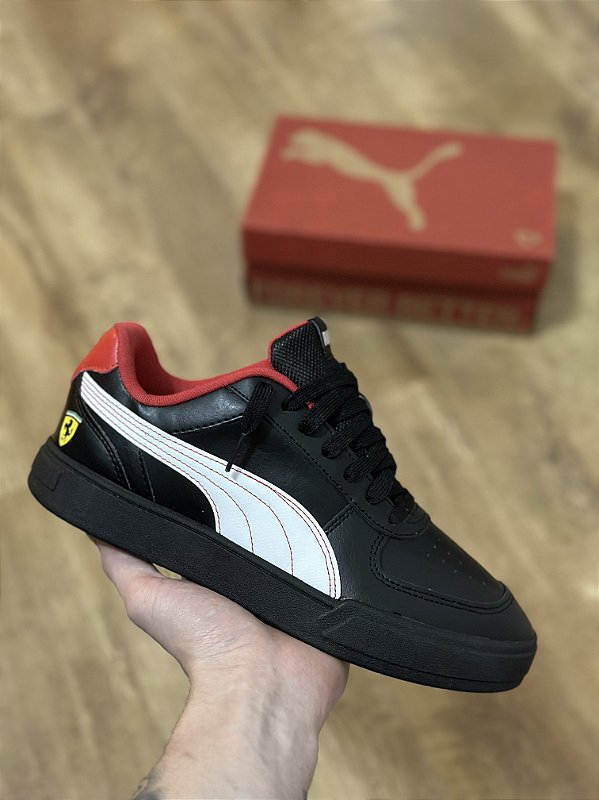 PUMA CAVEN 1 FERRARI (preto) - Corre de Rua