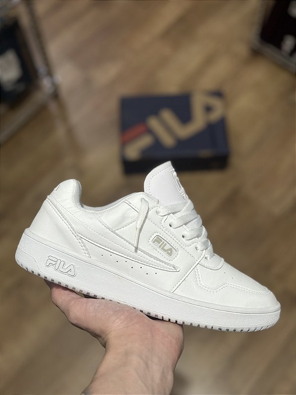 FILA ARCADE LOW (white/white) - Corre de Rua