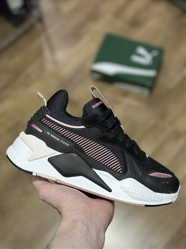 PUMA RS-X MIX (black/rose Gold) - Corre de Rua