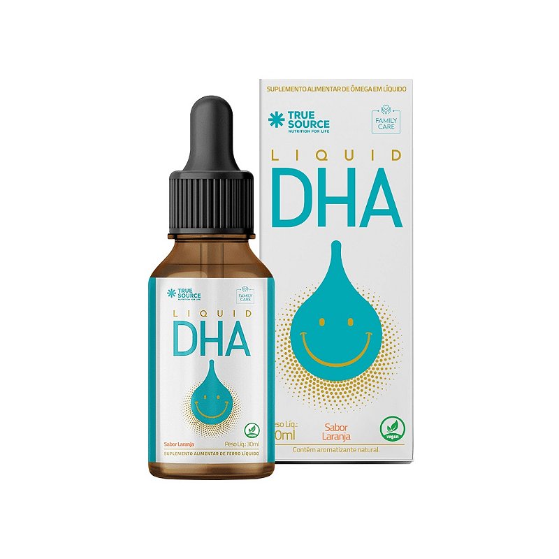 Liquid DHA Sabor Laranja - True Source 30ml - BS Nutrition ...