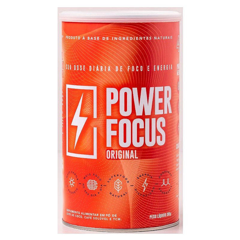 Power Focus Original - Lata 380g - BS Nutrition - Distribuindo sabor e ...