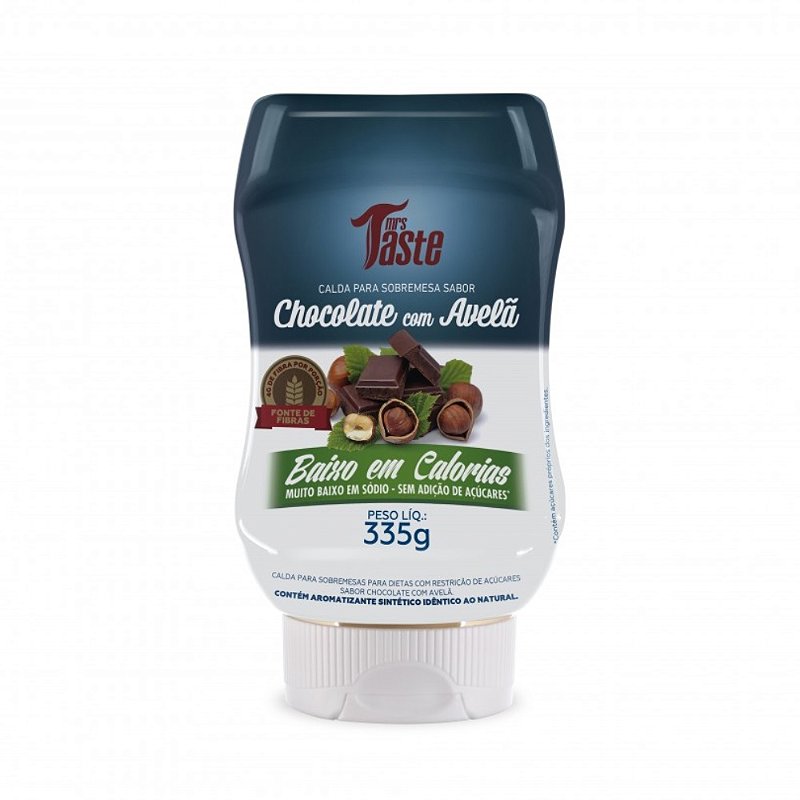Calda de Chocolate com Avelã - Mrs Taste - BS Nutrition - Distribuindo ...