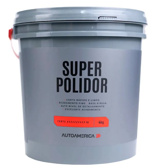 SUPER POLIDOR AUTOAMERICA - 4KG - A Casa da Estética Automotiva