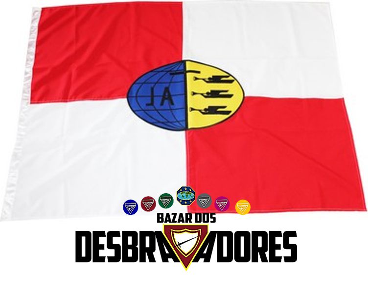 BANDEIRA JA - LEIA A DESCRIÇÃO! - BAZAR DOS DESBRAVADORES