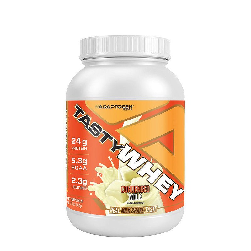 TASTY WHEY 900G CONDENSED MILK ADAPTOGEN - CASAL MONSTRO SUPLEMENTOS