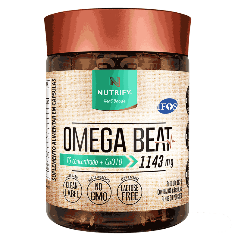 NT ÔMEGA BEAT - 60 CAP - CASAL MONSTRO SUPLEMENTOS