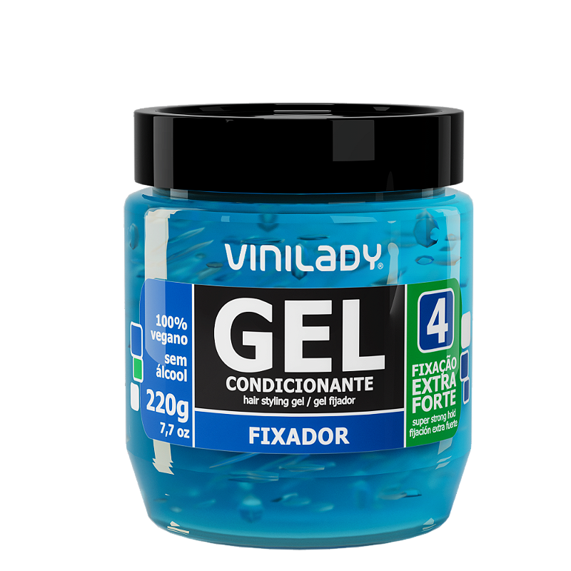 Gel Capilar Fixação Extra Forte Vinilady - Loja Virtual Vinilady