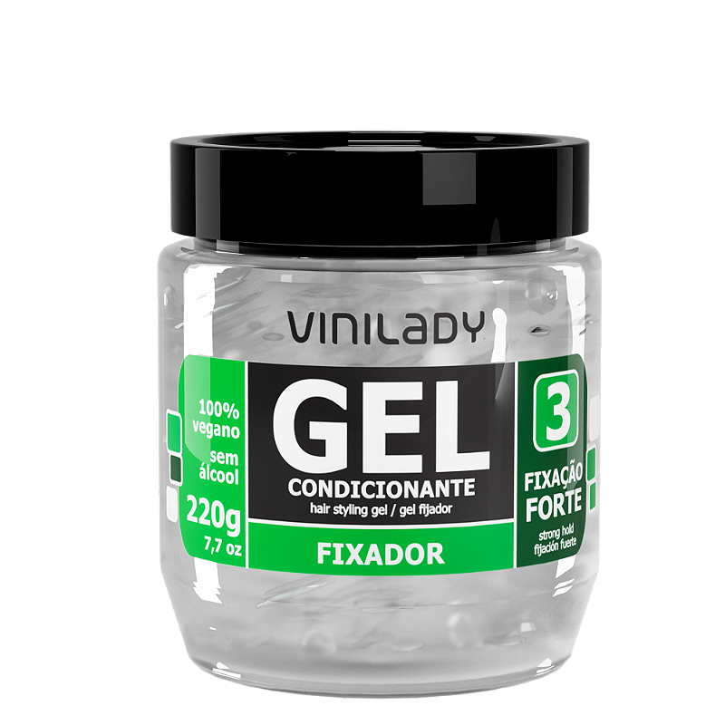 Gel Capilar Fixação Forte Vinilady - Loja Virtual Vinilady