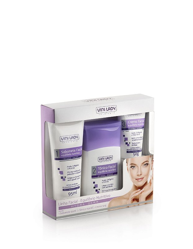 Kit Skincare Cuidado Facial Vinilady - Loja Virtual Vinilady