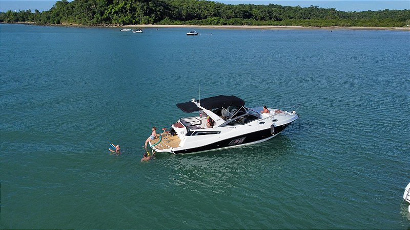 Lancha Focker 330 GT 2x Mercruiser 200hp - Venda de embarcações nova e ...