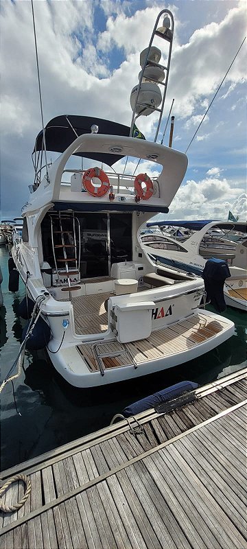 Lancha Carbrasmar Fighter 38 - 2X Mercedes 366 HP (2003) - Venda de ...