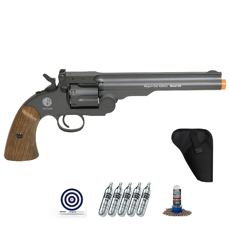 Revolver Pressão Wingun Cowboy Metal Co2 4,5mm - Rossi - Loja do ...