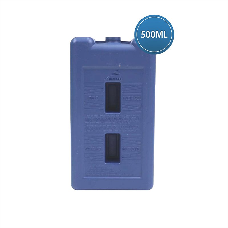 Gelo Gel Artificial Tech Gel 500ml Azul | Kit com 03 unidades - Polar Store