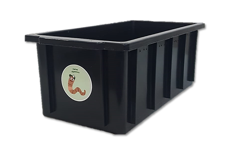 Caixa Digestora Mini Composteira 4 Litros Minhocario - EHI NATURAL