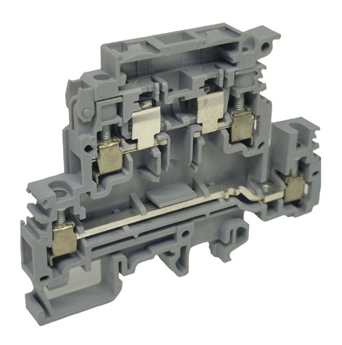 M4/8.D2.SF Borne Porta Fusivel Tipo Faca Cinza 011560421 Abb - Junção