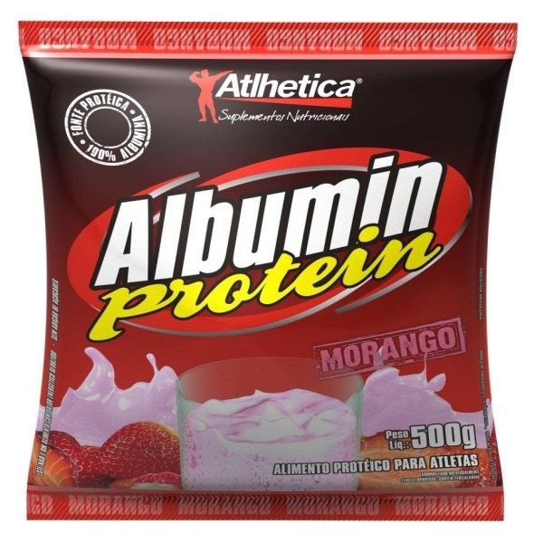 Albumin Protein (500g) - Athletica - Big Shape Suplementos