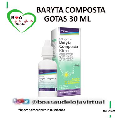 BARYTA COMPOSTA KLEIN GOTAS 30ML - BOA SAUDE - BOA SAUDE LOJA VIRTUAL ...