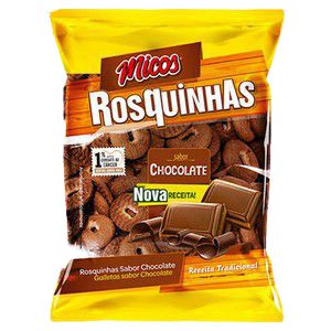 BISCOITO MICOS 90G ROSQUINHAS CHOCOLATE ZERO LACTOSE - Dular ...