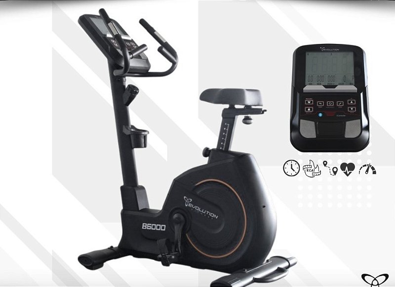 Bicicleta Ergométrica Vertical, B 6000 Evolution, Bicicleta - Suprafit