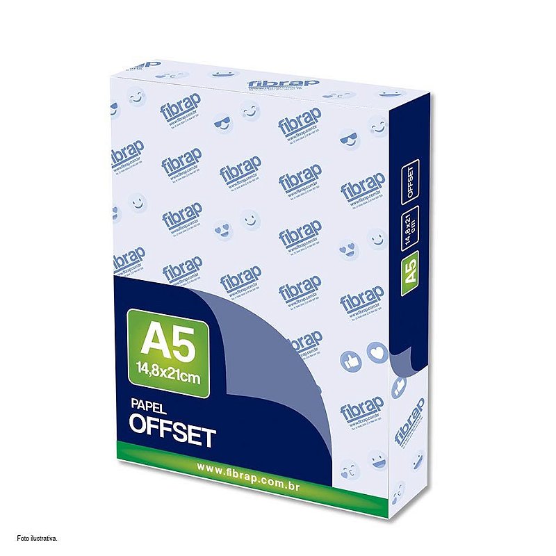 Papel Offset A5 (14,8x21cm), - Fibrap - Sua distribuidora de Papel e ...