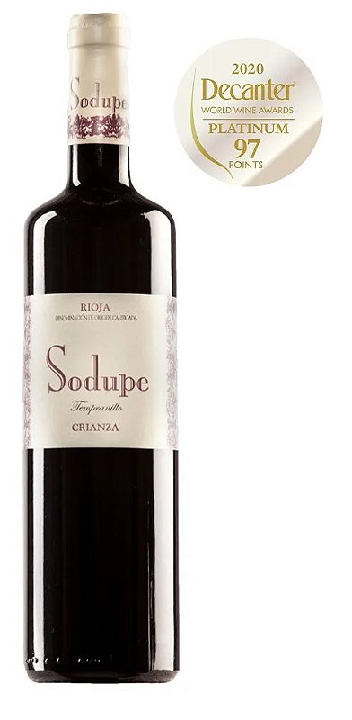 Vinho Tinto Sodupe Crianza Rioja 2016 - Vinoteca São Paulo