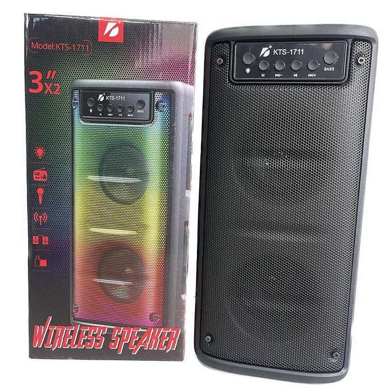 Caixa, Som, Flex, com, Bluetooth, KTS-1711 5W, - Casa Sertaneja Eletro - Aqui nós não perdemos ...