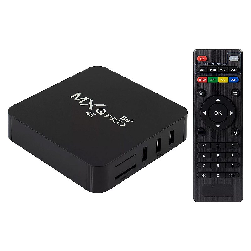 Smart Box Mxq Pro 5G Android 12.1 256GB+512GB - Casa Sertaneja Eletro ...