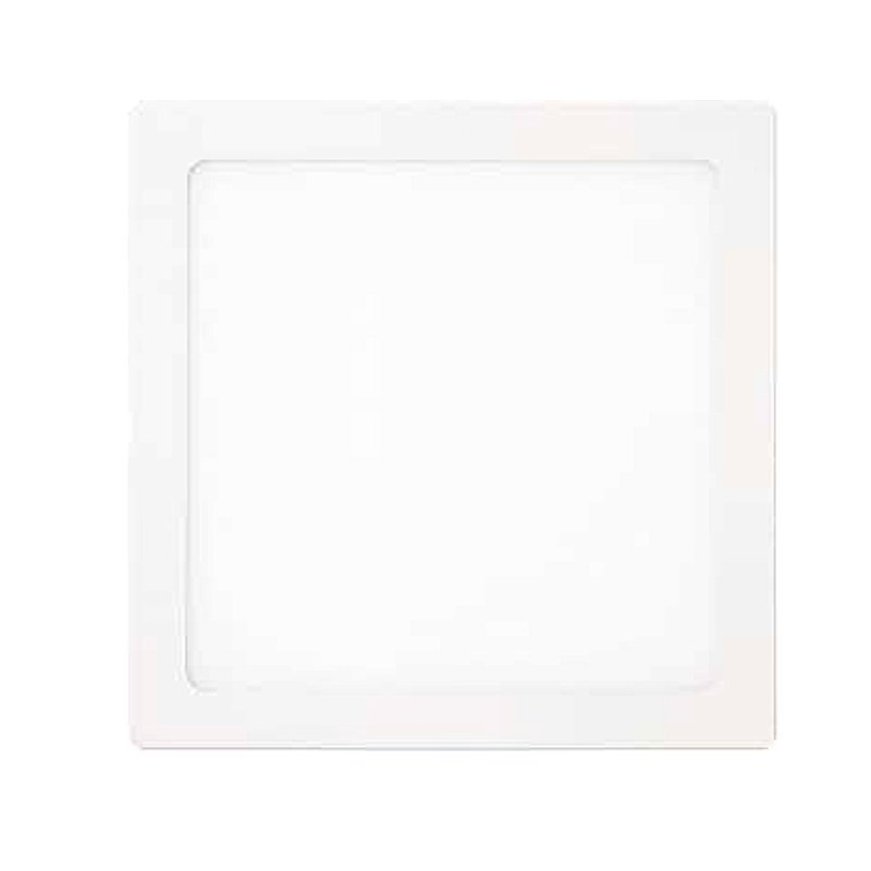 Plafon LED BKL Sobrepor Kian Quadrado 18W 6K - Casa Sertaneja Eletro ...