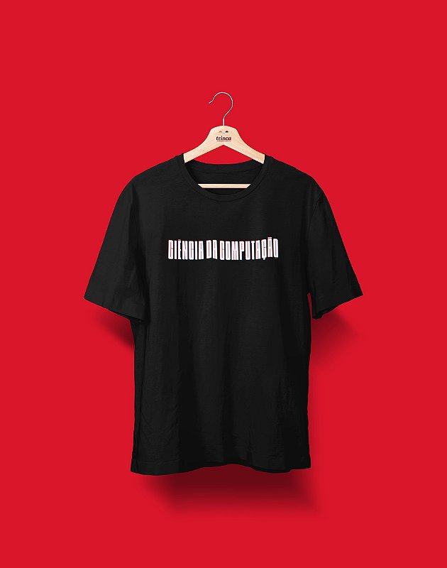 Camiseta Universitária - Coleção 3D - Ciências da Computação - Basic ...