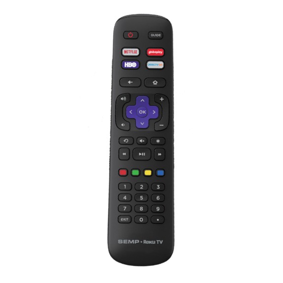Controle Remoto para Tvs Smart Tcl Semp Roku Tv tcl - EletroMult ...