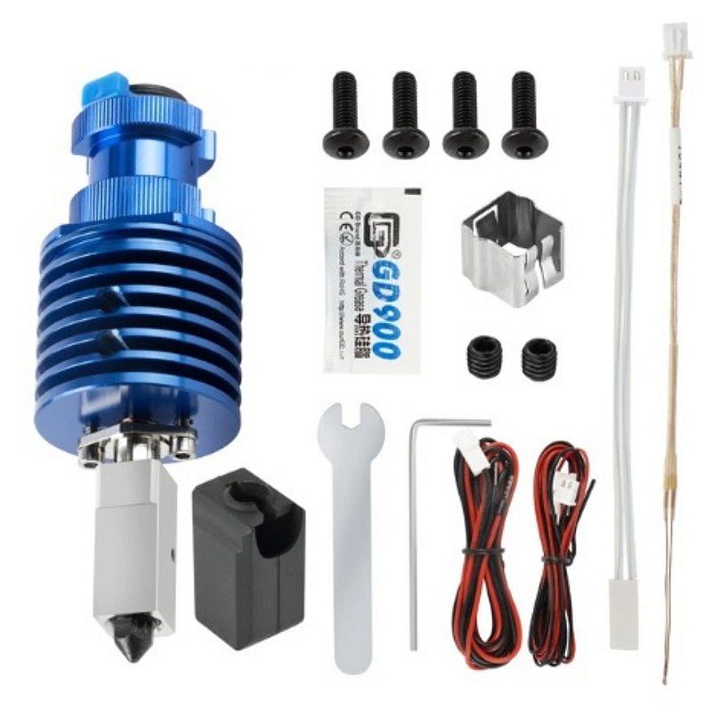 Extrusora Hotend V6 1,75mm Alta Velocidade - TZ-V6-2.0 - Impacto CNC