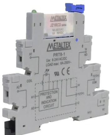 RELÉ INTERFACE PRZ 6A 12V - AGROTECH