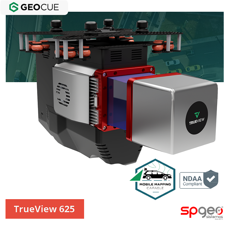 GeoCue TrueView 625 Lidar para Drones com Câmera Integrada - SPGeo