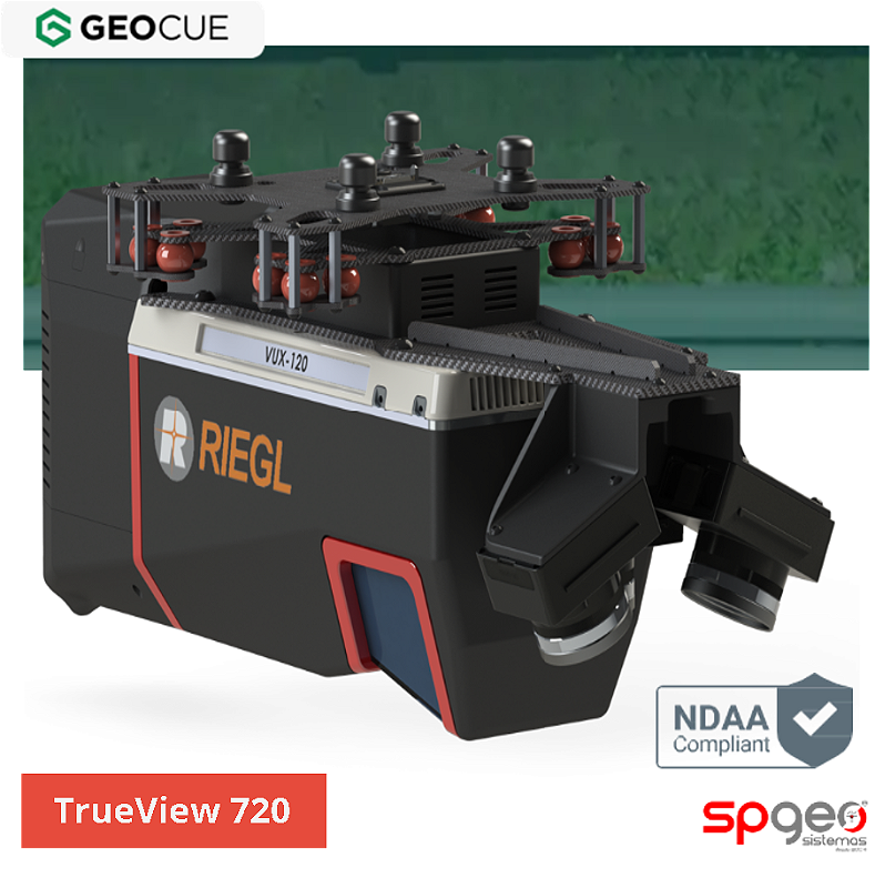 GeoCue TrueView 720 Lidar para Drones com Câmera Integrada - SPGeo