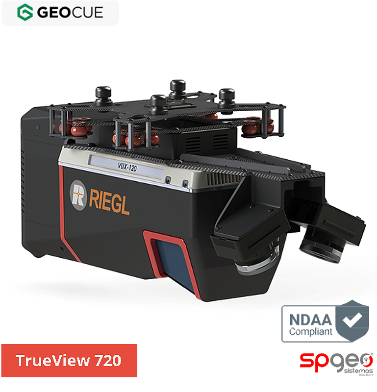 GeoCue TrueView 720 Lidar para Drones com Câmera Integrada - SPGeo